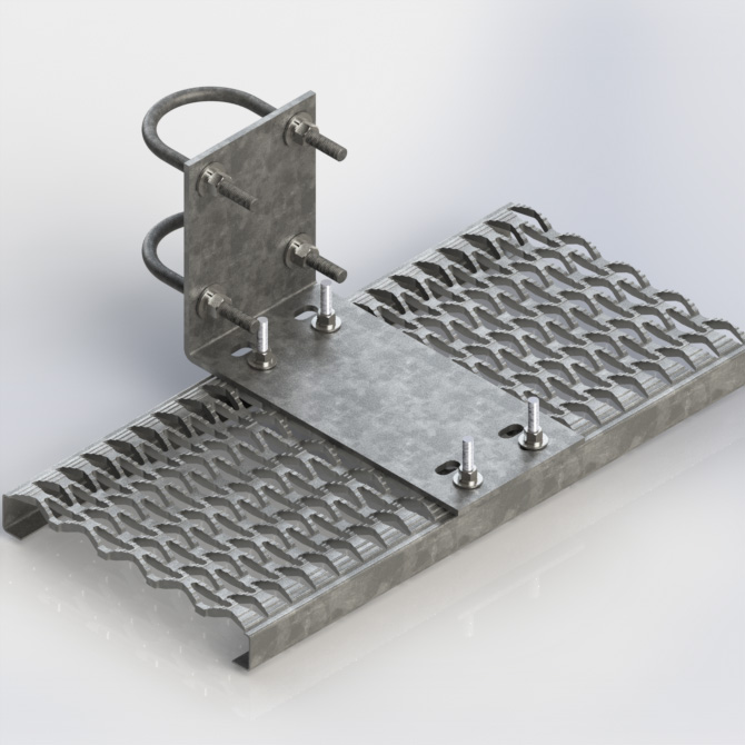 Kenwood Telecom : waveguide-support-brackets-t3411kt12a